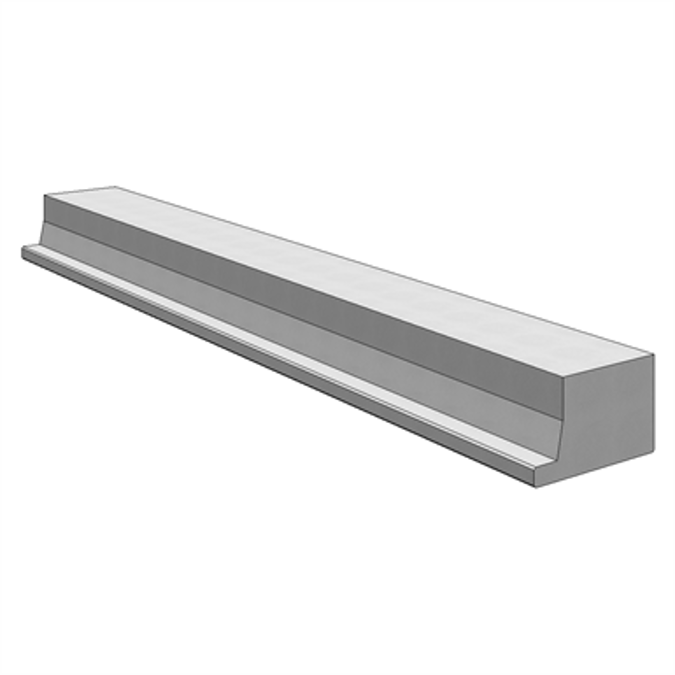 BIM objects - Free download! Console Beam LBBE | BIMobject