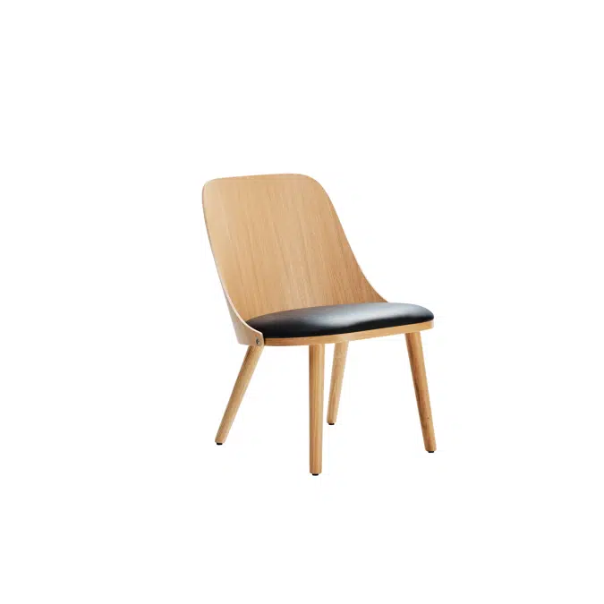 BIM objects - Free download! Sander chair, high, upholstered seat ...