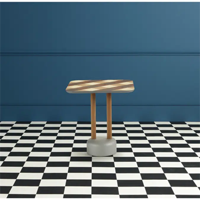 BIM objects - Free download! VICHY TABLE 70X70X74 | BIMobject