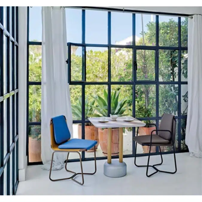 BIM objects - Free download! VICHY TABLE 70X70X74 | BIMobject