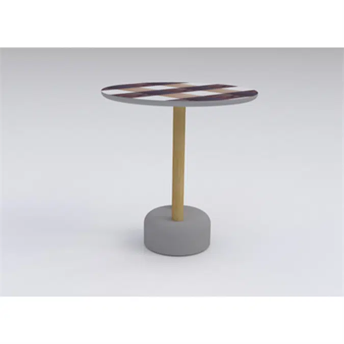 BIM objects - Free download! VICHY TABLE D70X74 | BIMobject