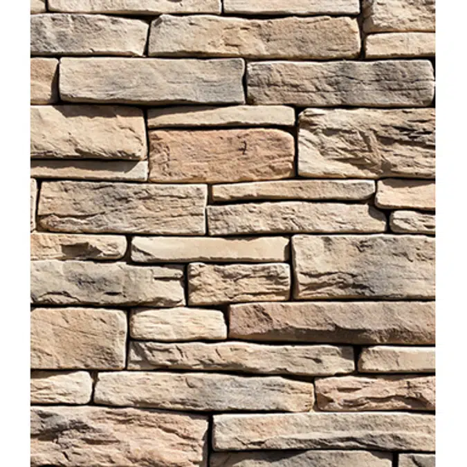BIM object - ดาวน์โหลดฟรี! Stone Veneer - Stack Ledge | BIMobject