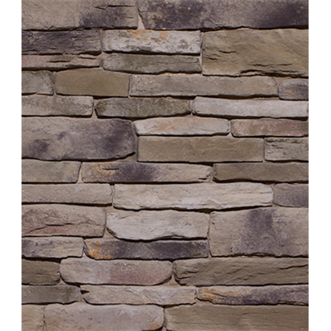 BIM object - ดาวน์โหลดฟรี! Stone Veneer - Stack Ledge | BIMobject