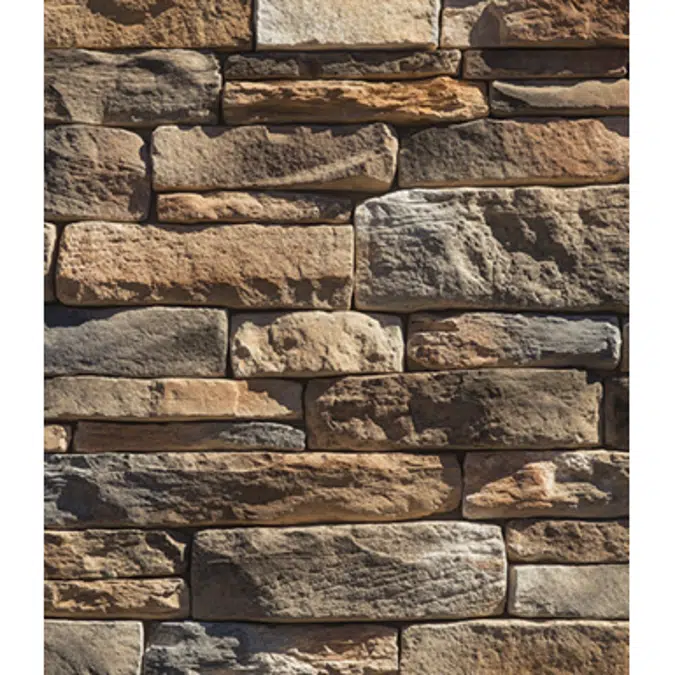 BIM object - ดาวน์โหลดฟรี! Stone Veneer - Stack Ledge | BIMobject