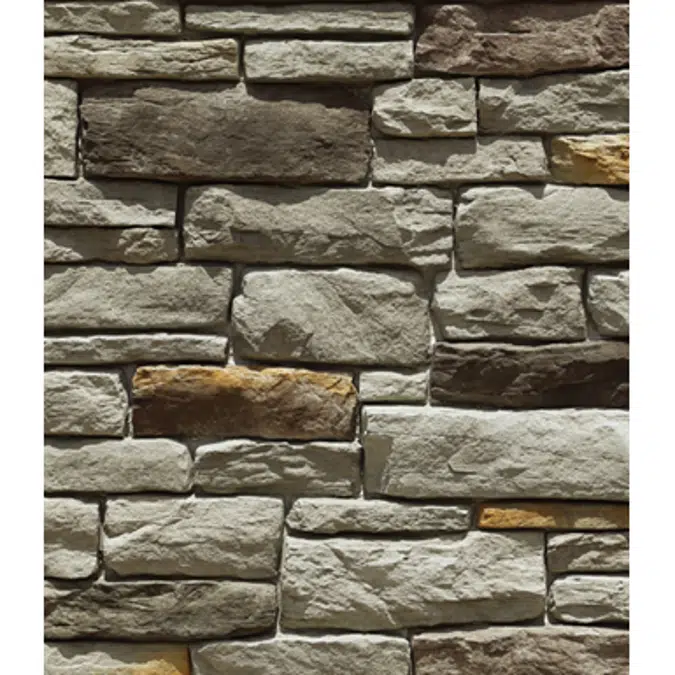 BIM object - ดาวน์โหลดฟรี! Stone Veneer - Stack Ledge | BIMobject