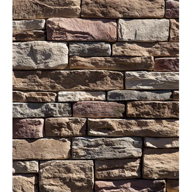 BIM object - ดาวน์โหลดฟรี! Stone Veneer - Stack Ledge | BIMobject