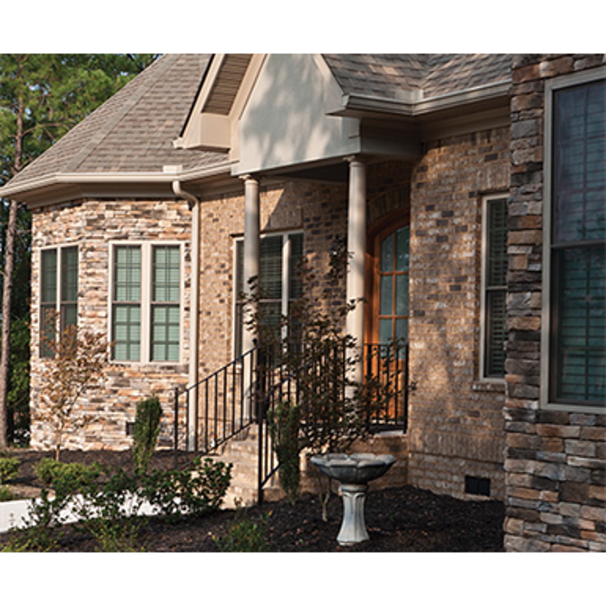 BIM object - ดาวน์โหลดฟรี! Stone Veneer - Stack Ledge | BIMobject