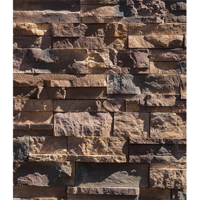 BIM objects - Free download! Stone Veneer - Dry Stack | BIMobject