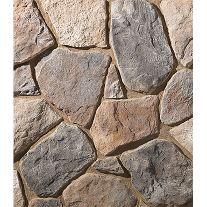 BIM objects - Free download! Stone Veneer - Fieldstone | BIMobject