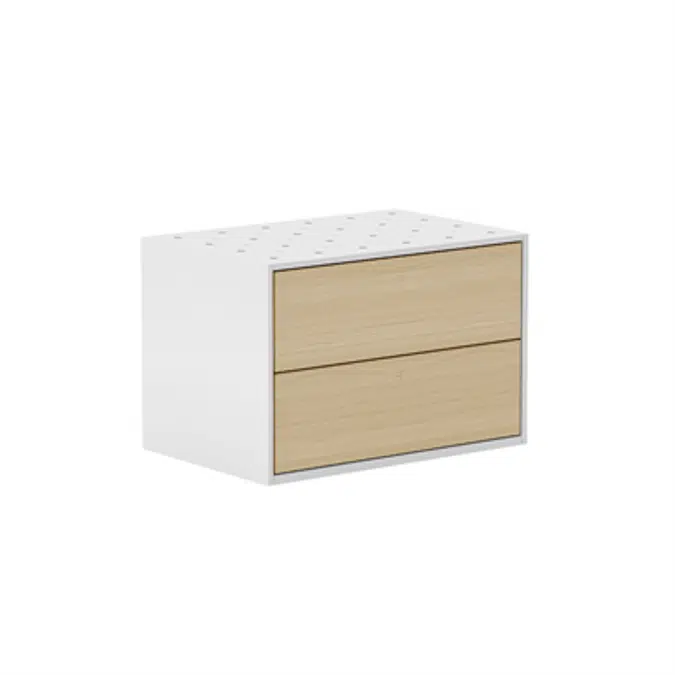 BIM objects - Free download! EFG Create Storage - Lacquered MDF module ...