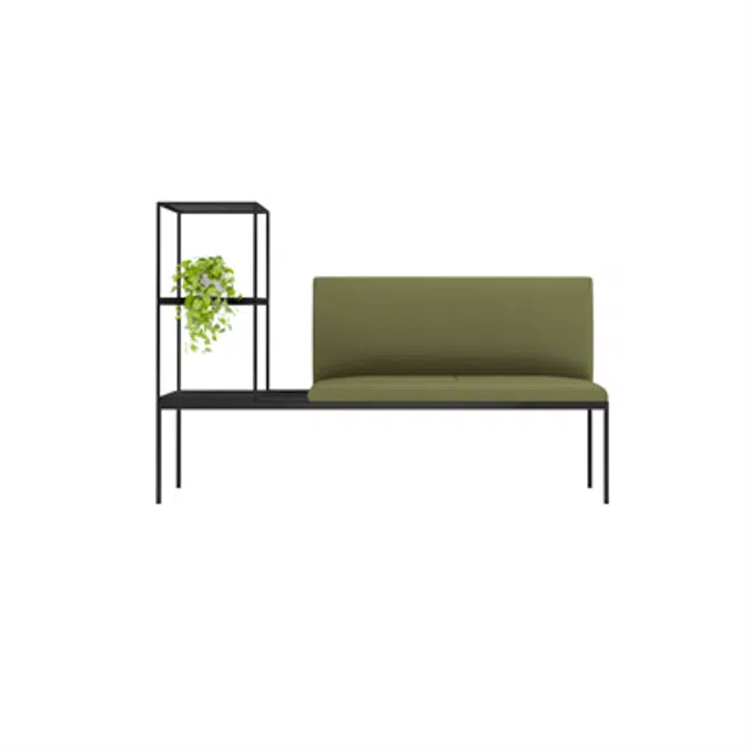 BIM objects - Free download! EFG Create Seating-SECSOFA28 | BIMobject