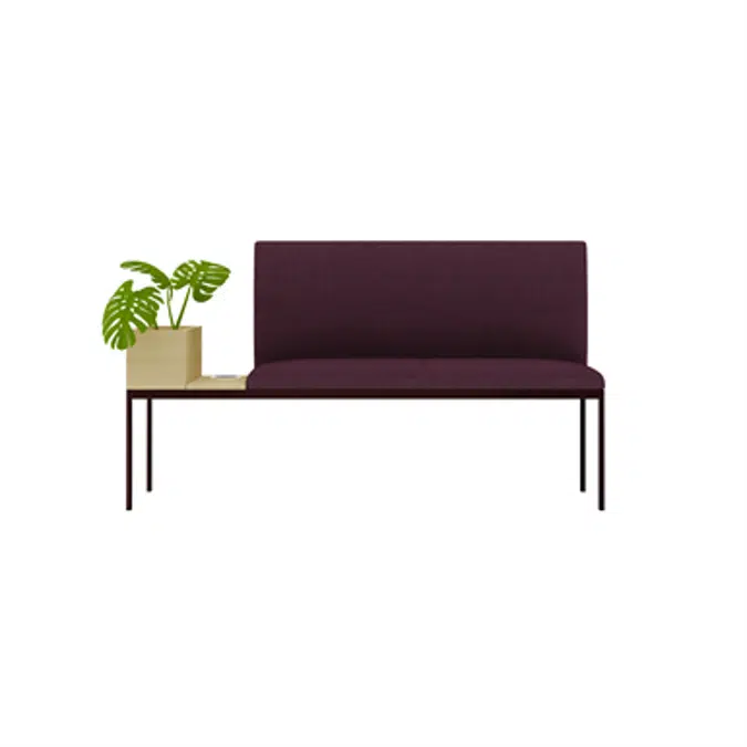 BIM objects - Free download! EFG Create Seating-SECSOFA25 | BIMobject