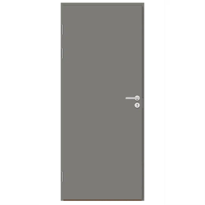 BIM objects - Free download! Interior Door HP S6 Single | BIMobject