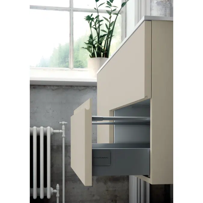 BIM objects - Free download! MOD140 cm 2-drawers & 1 door cabinet with ...