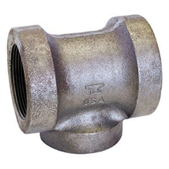 BIM objects - Free download! Fig. 723 - Reducing Tee | BIMobject