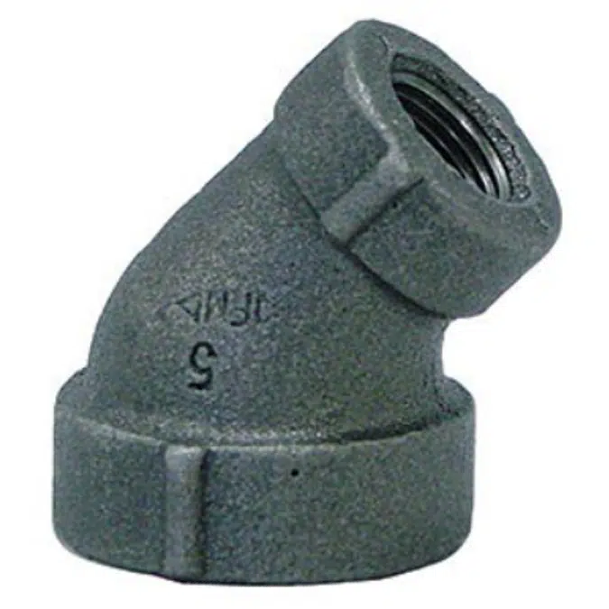 BIM objects - Free download! Fig. 356R - Reducing 45° Elbow | BIMobject