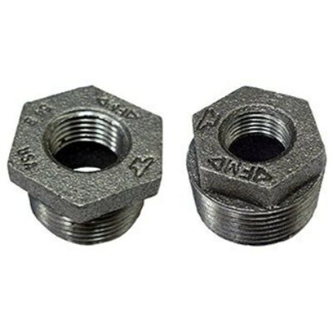 BIM objects - Free download! Fig. 383 - CI Hex Bushing | BIMobject