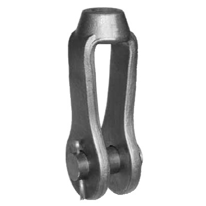 BIM objects - Free download! Fig. 299 - Forged Steel Clevis | BIMobject