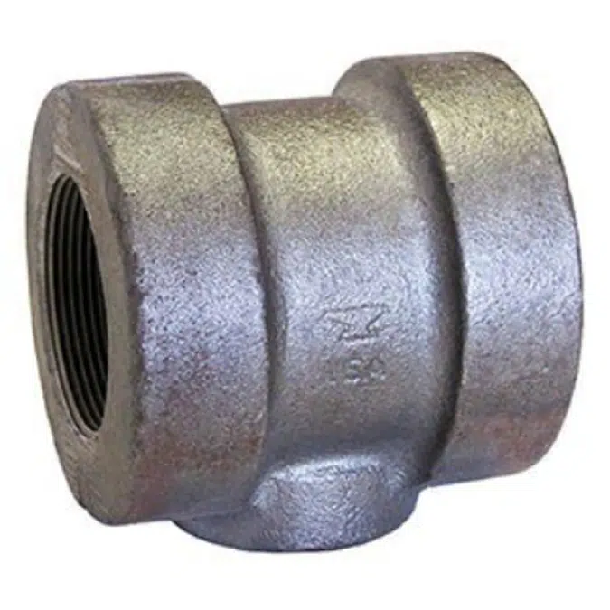 BIM objects - Free download! Fig. 426 - Reducing Tee Class 250 | BIMobject