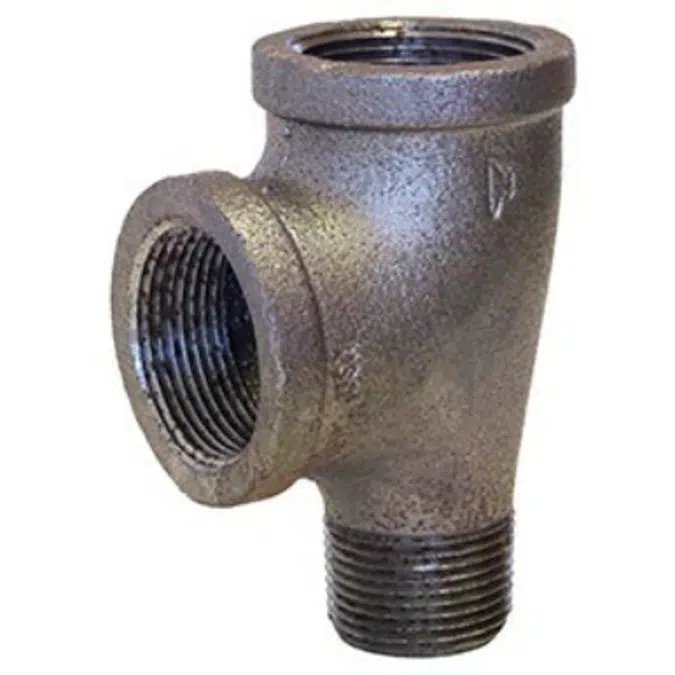 BIM objects - Free download! Fig. 1106R - Reducing Street or Service Tee | BIMobject