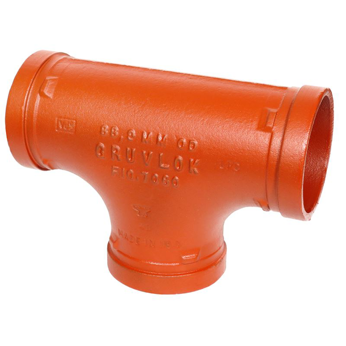 BIM objects - Free download! FP7060S Gruvlok® Standard Tee | BIMobject