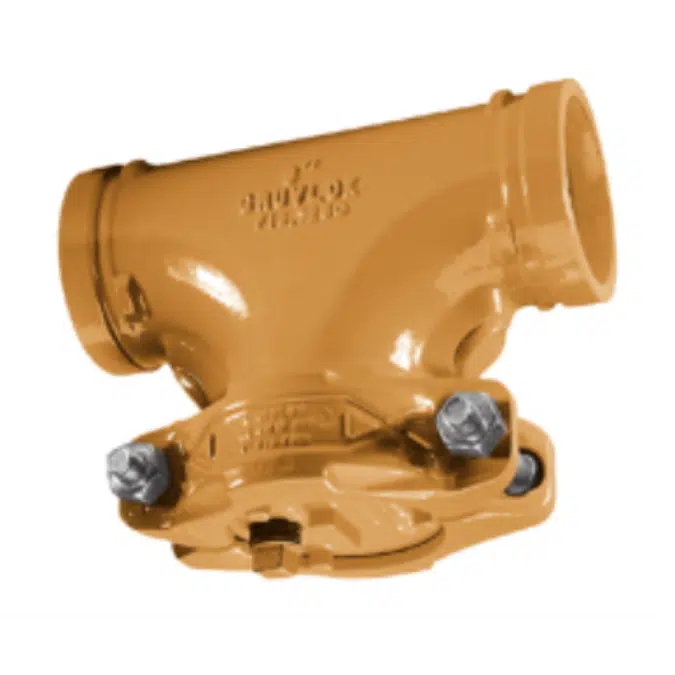 Objetos BIM - ¡Descarga gratis! 7260 Gruvlok® Tee Strainer | BIMobject