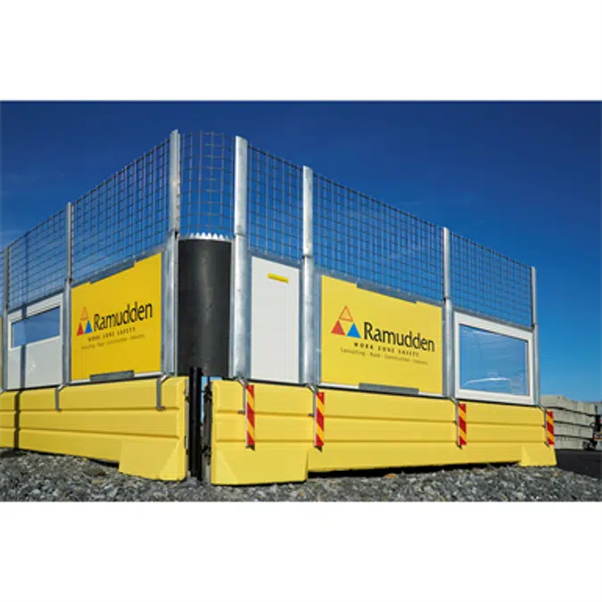 BIM objects - Free download! GP-Link 3m barrier with Soundguard sound ...