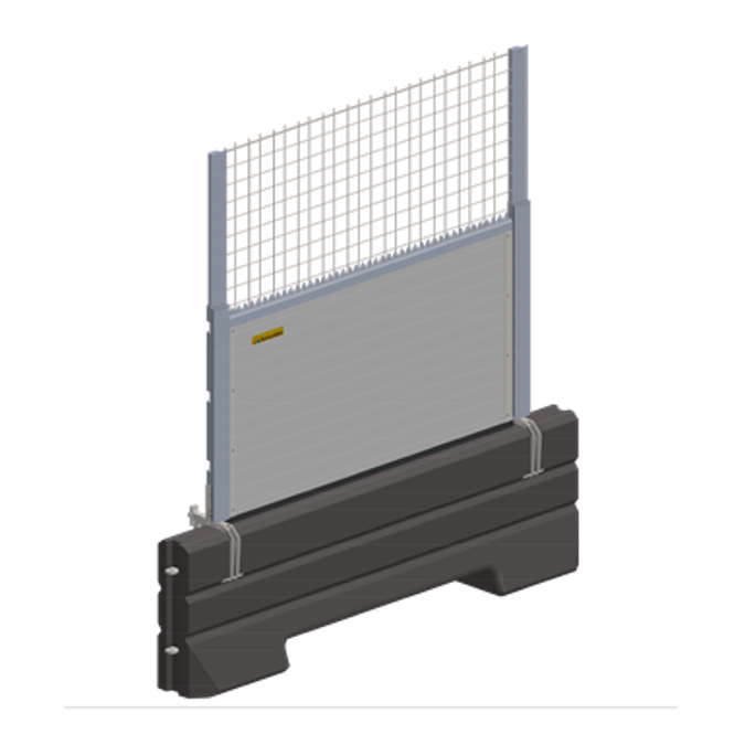 BIM objects - Free download! GP-Link 1m barrier with Soundguard sound ...