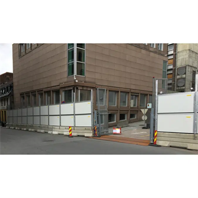 BIM objects - Free download! GP-Link 1m barrier with Soundguard sound ...