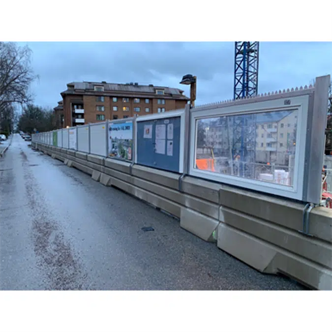 BIM objects - Free download! GP-Link 1m barrier with Soundguard sound ...