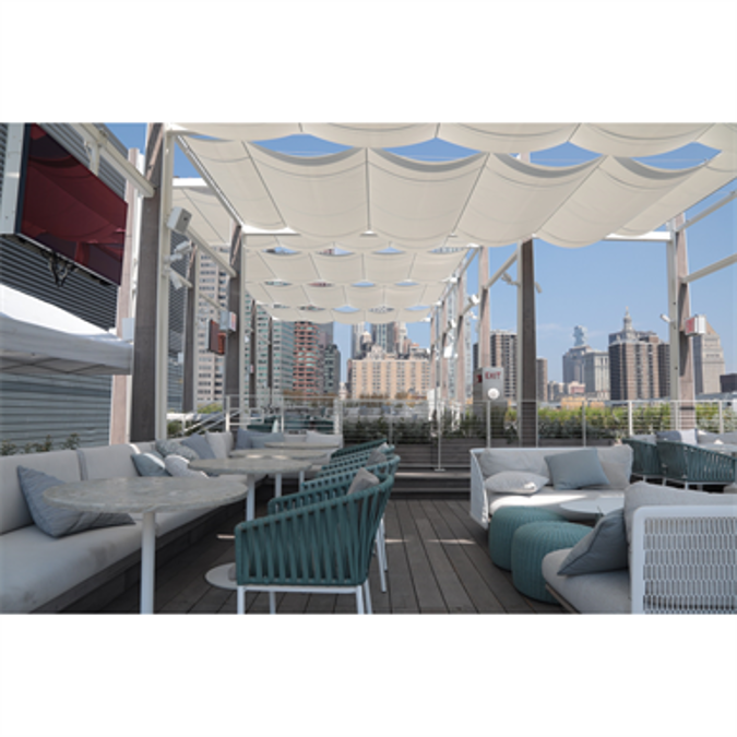 BIM objects - Free download! Infinity Canopy, Motorized | BIMobject