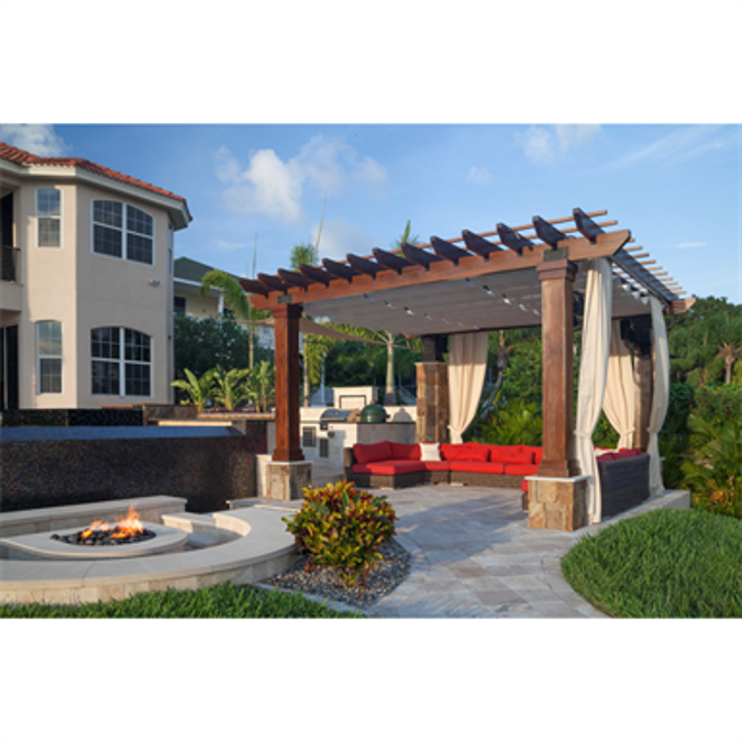 BIM objects - Free download! Infinity Canopy, Motorized | BIMobject