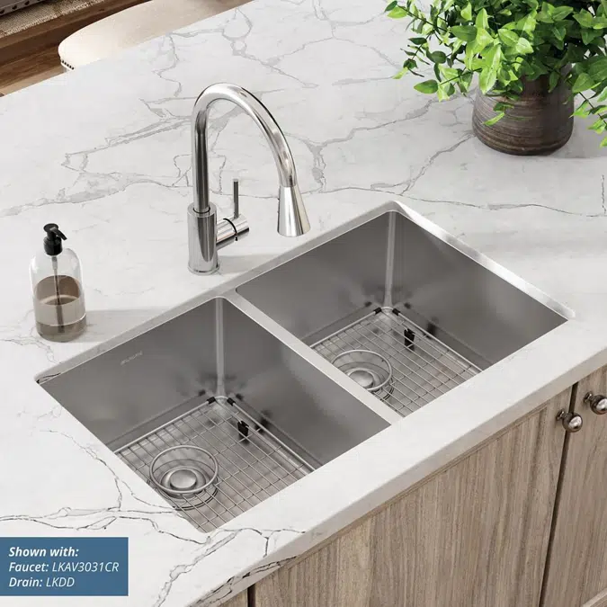 Objetos BIM - ¡Descarga gratis! ECTRU31179TC Elkay Crosstown® 18 Gauge ...