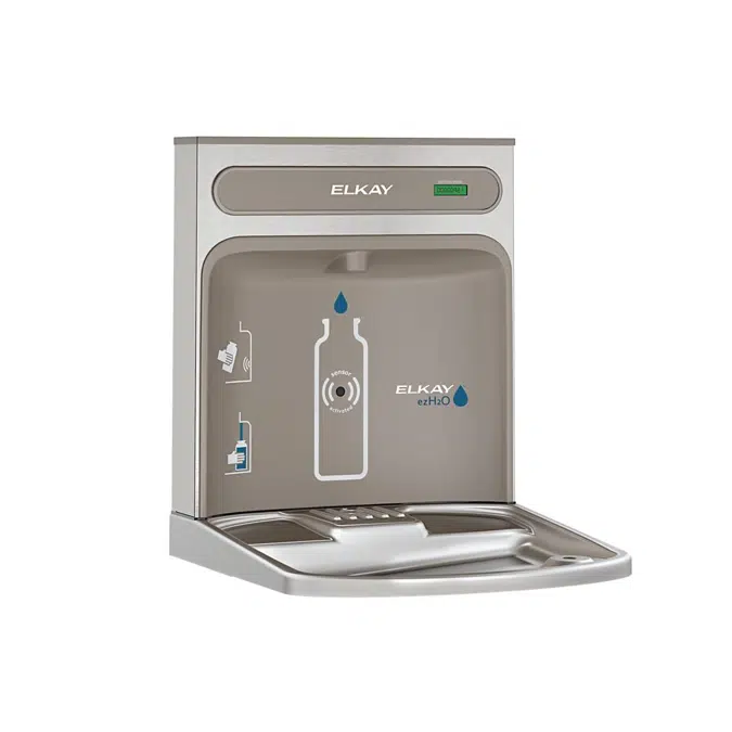 BIM objects - Free download! EZWSRK Elkay ezH2O® RetroFit Bottle Filling Station Kit for EZ ...