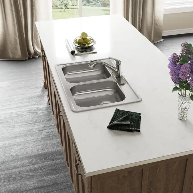 BIM objects - Free download! GE233223 Dayton® Stainless Steel 33" x 22 ...