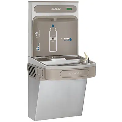 BIM objects - Free download! LZWSGRNM8K Elkay ezH2O® In-Wall Bottle Filling Station with ...