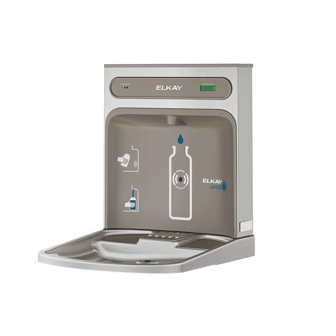 BIM objects - Free download! LZWSRK Elkay ezH2O® RetroFit Bottle Filling Station Kit for EZ ...