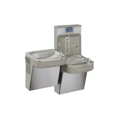 BIM objects - Free download! LZWSGRNM8K Elkay ezH2O® In-Wall Bottle Filling Station with ...