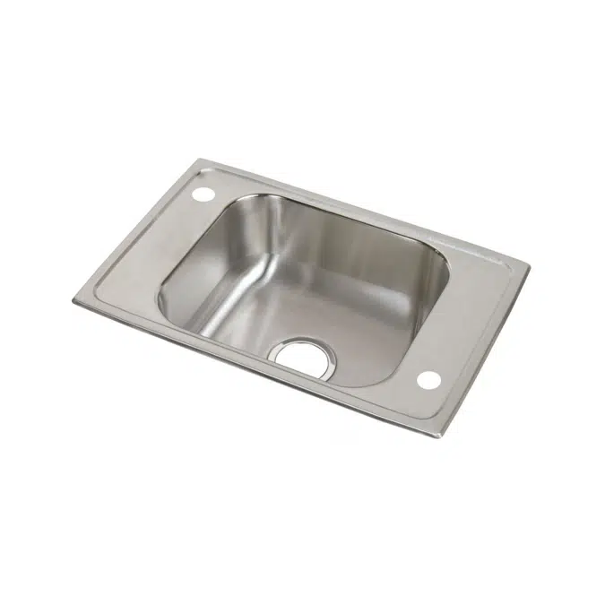 BIM objects - Free download! Elkay Celebrity Stainless Steel 25" x 17 ...