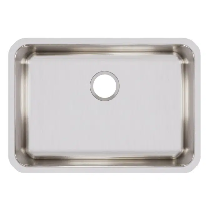 BIM objects - Free download! ELUH2416 Elkay Lustertone® Classic Stainless Steel 26-1/2" x 18-1/2 ...