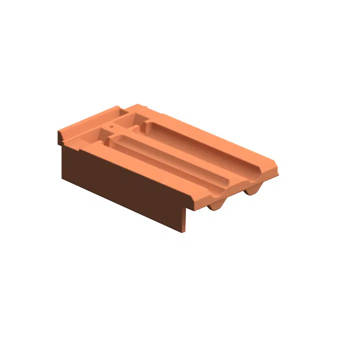 BIM objects - Free download! Vlakke Mulden cloak verge lh | BIMobject