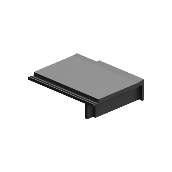 BIM objects - Free download! Stonewold eave cloak verge rh | BIMobject