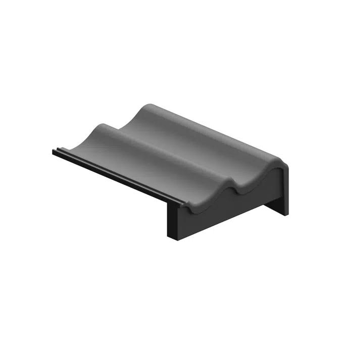 BIM objects - Free download! Sneldek eave cloak verge rh | BIMobject
