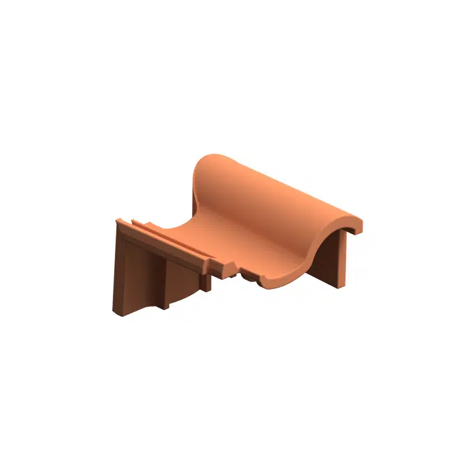 BIM objects - Free download! Grote Romaanse mono ridge cloak verge rh ...