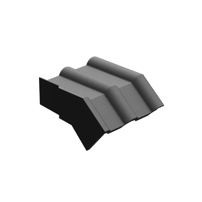 BIM objects - Free download! Frankfurter mansard cloak verge lh | BIMobject