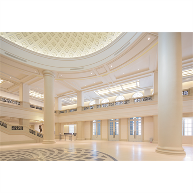 BIM objects - Free download! CERARL, Elevator Hall / Office Corridor ...