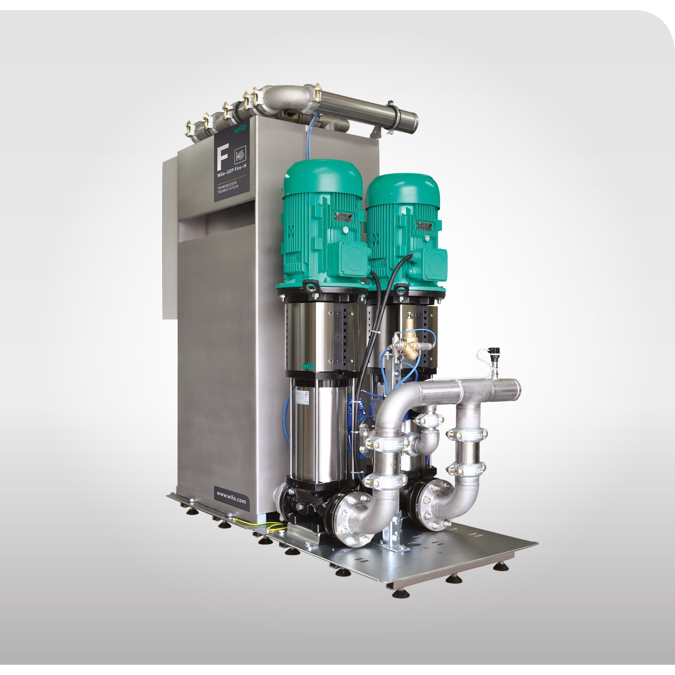 BIM objects - Free download! 107612 Presto Wet riser Pump 900L/min ...