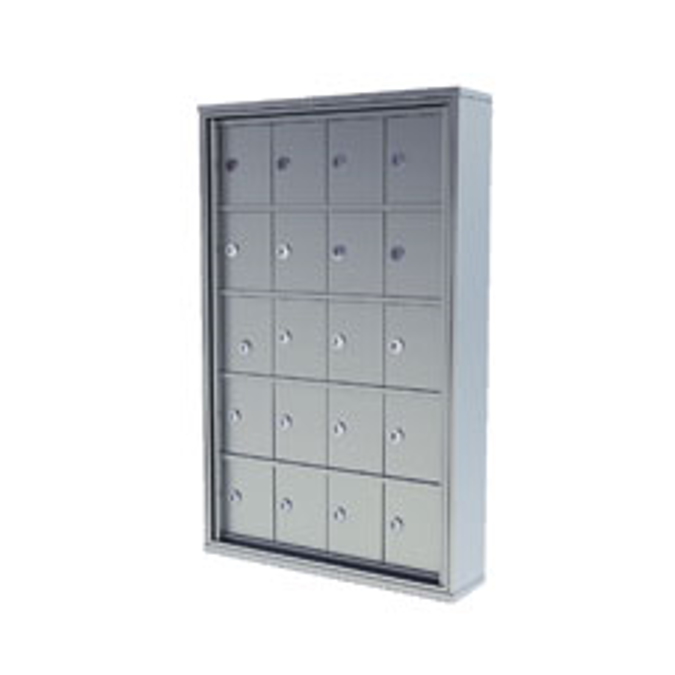 Об'єкти BIM – скачати безкоштовно! Mini Storage Lockers - Surface Mount ...