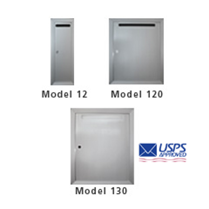 BIM objects - Free download! 12/120/130 Vertical Collection Boxes ...