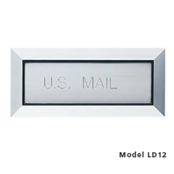 BIM objects - Free download! LD12 Letter Drop | BIMobject